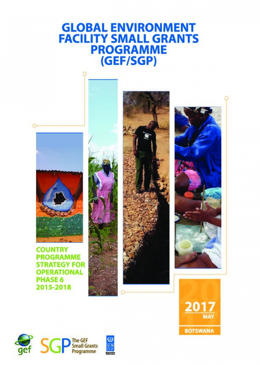 GEF SGP Botswana Operational Phase 6 Country Programme Strategy